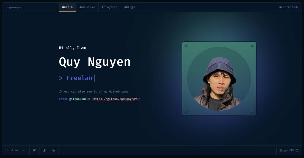 Experienced Full-Stack Developer & Freelancer | Quy Nguyen